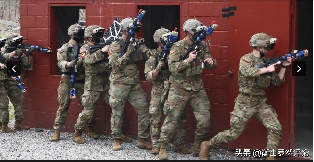 U.S. West Point Cadet students perform Battle Drill 6 exercise to ...