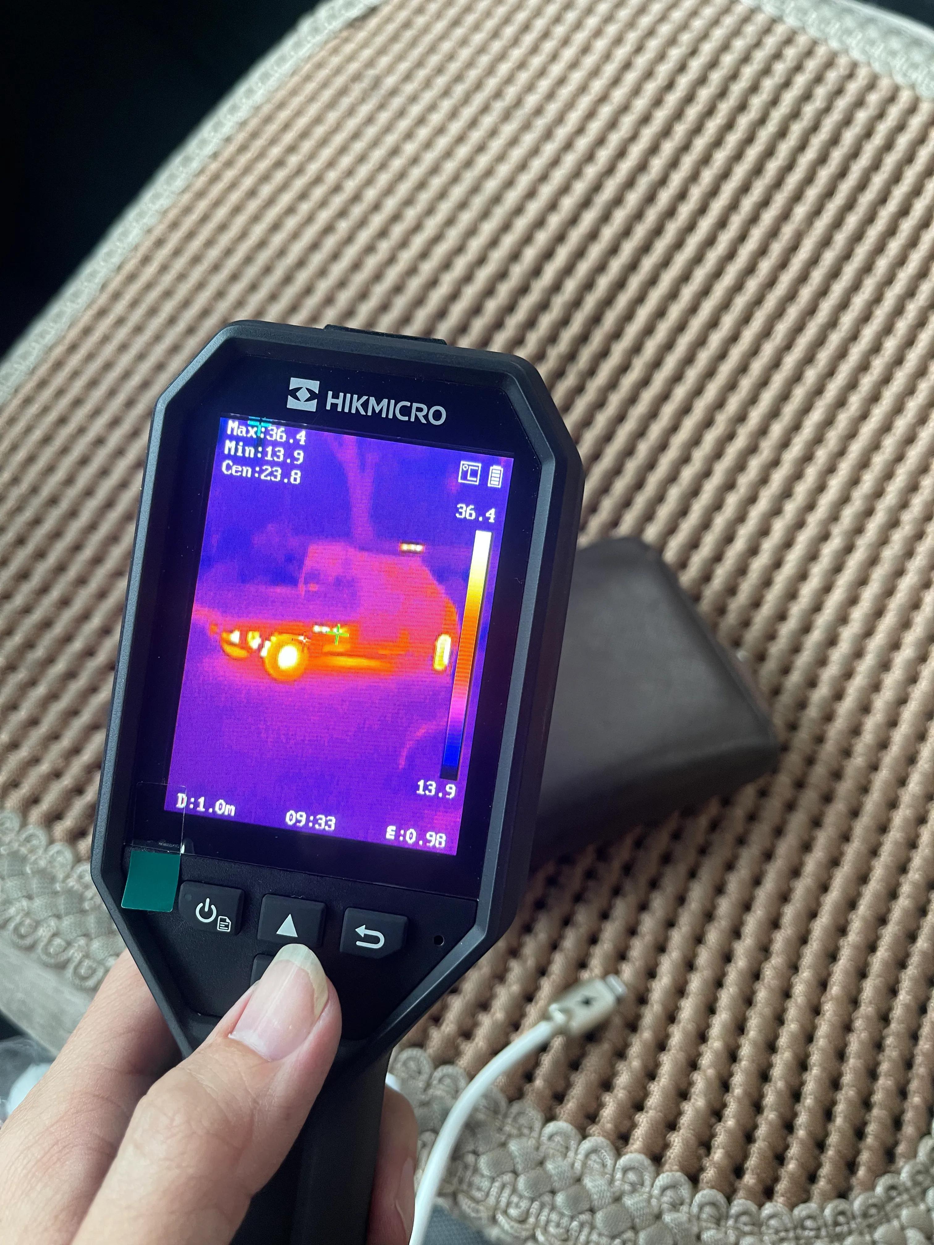 I use the Hikvision H11 thermal imager evaluation - iNEWS