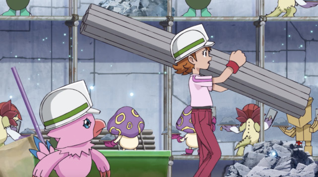 Digimon: The phoenix beast becomes a fat chicken beast, the animation ...