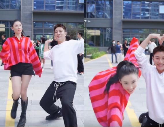 Cecilia Cheung and Jia Nailiang rarely frame the same frame, the two ...