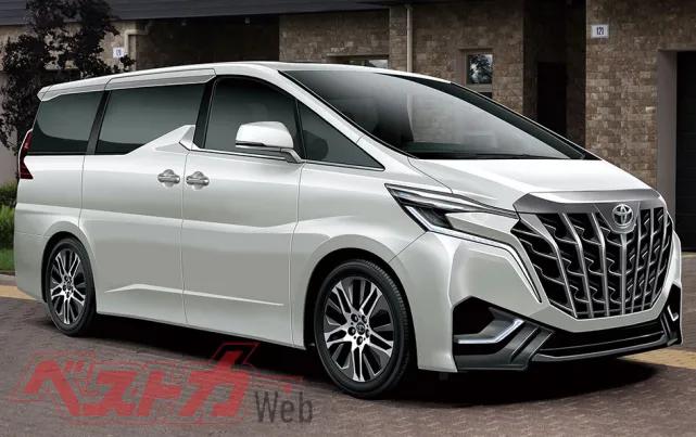 The new generation of Toyota Elfa is unveiled! 2.4T mixed, interior ...