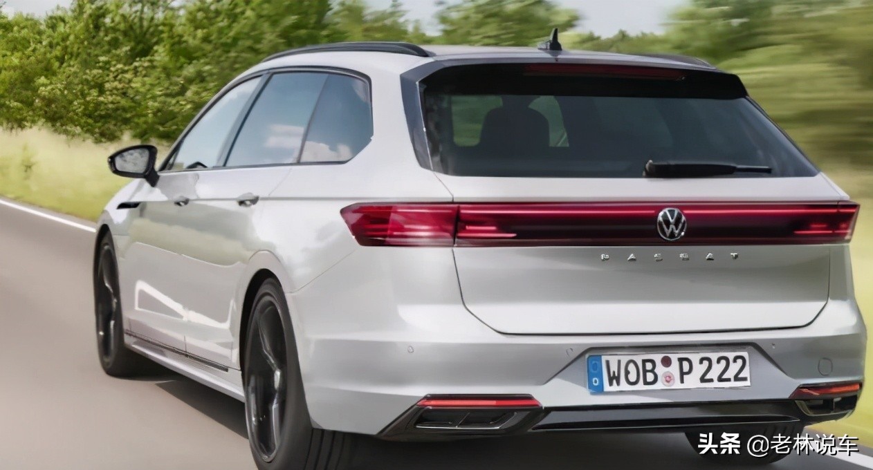 Volkswagen "B9 Passat" exposure, with the preservation of the pole, the ...