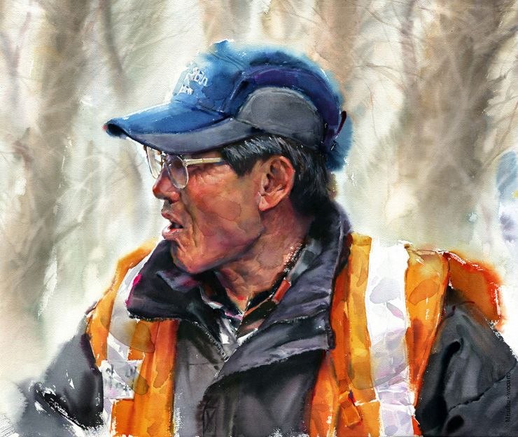 Stunning watercolors and oil paintings from Misulbu Gallery, South ...