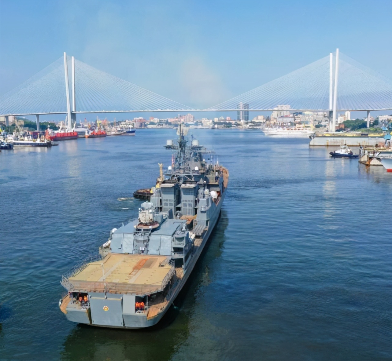 Russia is too slow to build new ships, and it is not fast to upgrade ...