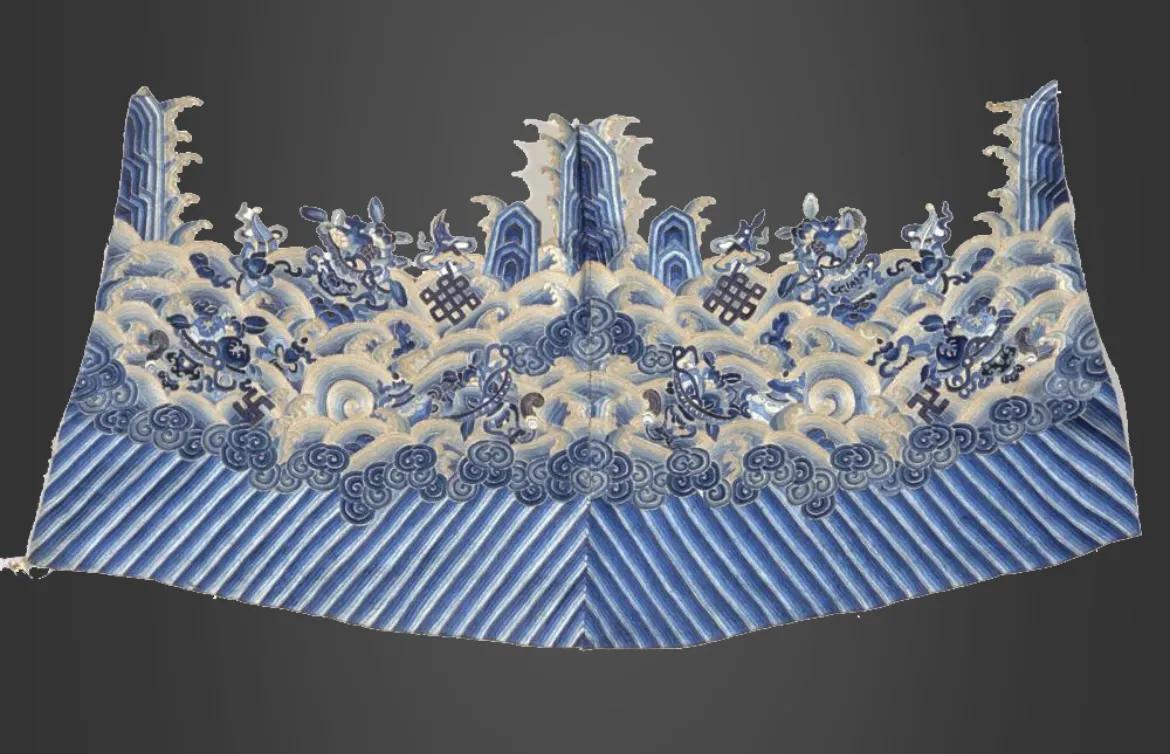 What are the decorations on the hem of ancient dragon robes and ...