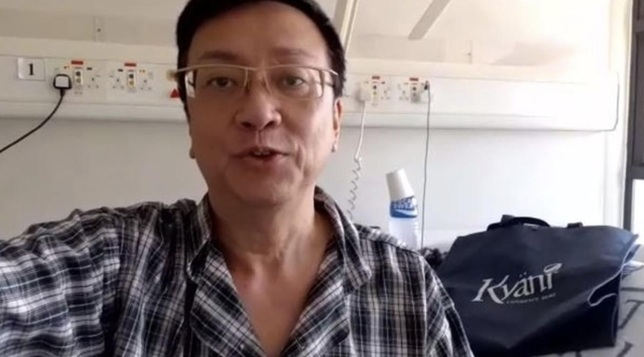 After recovering from illness, Liu Shaojun went to the mainland to do ...