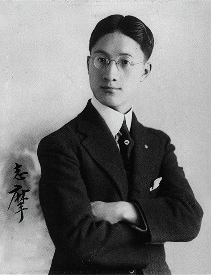 Xu Zhimo, a romantic talent, was born in a family of merchants, but ...