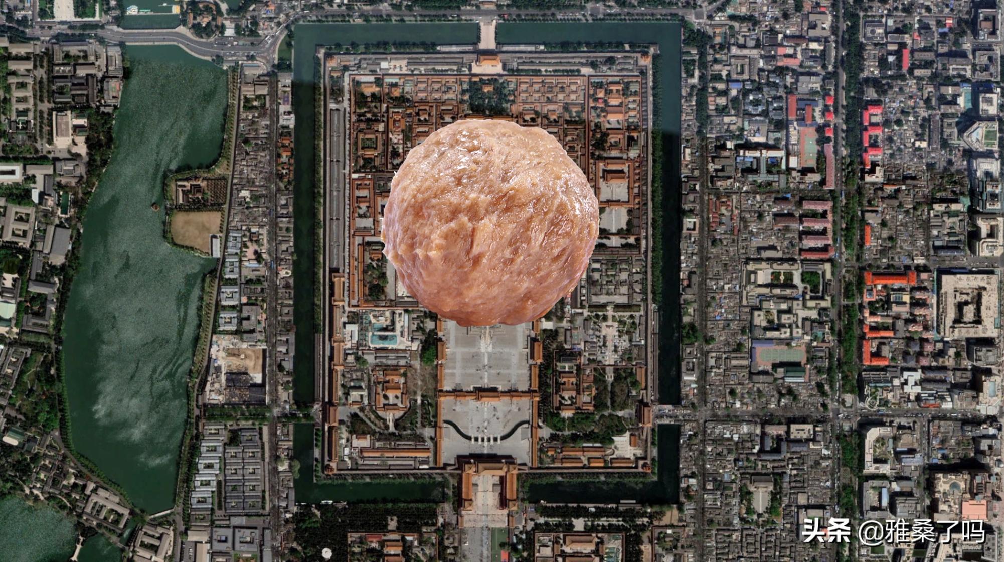 How big is it to squeeze 7.9 billion humans into one meatball?The way ...