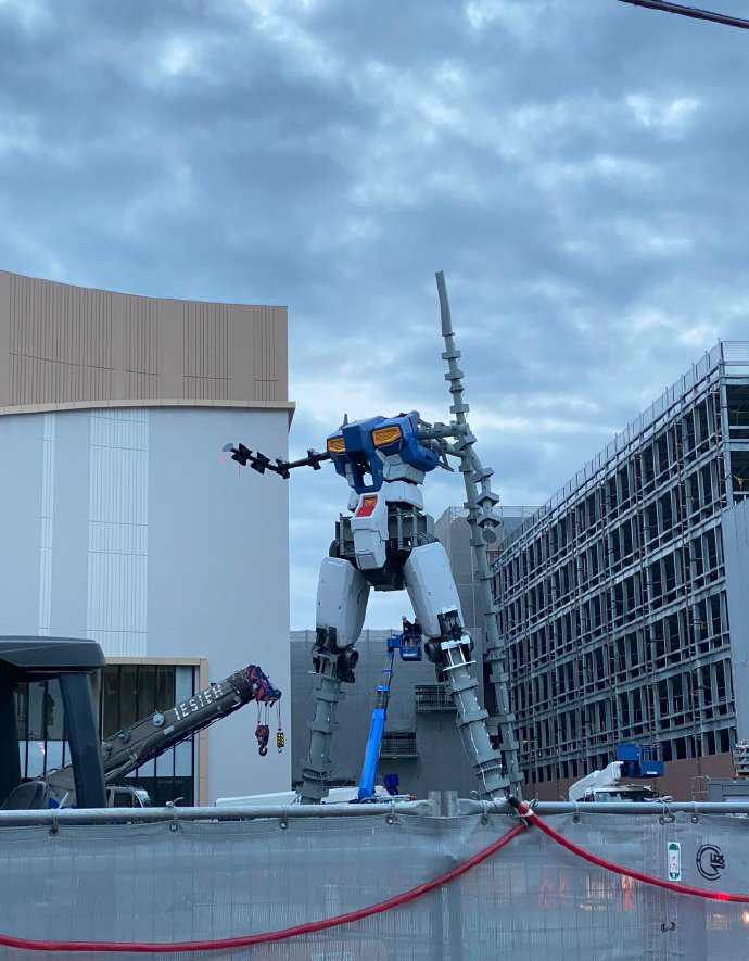 Mobile Suit Gundam Bull Gundam statue build update, thigh armor ...