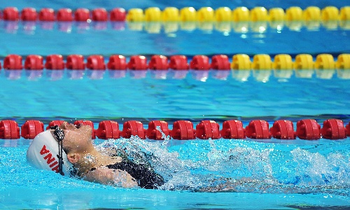 Armless "Mermaid" Lu Dong looks forward to blooming in Tokyo, making up ...