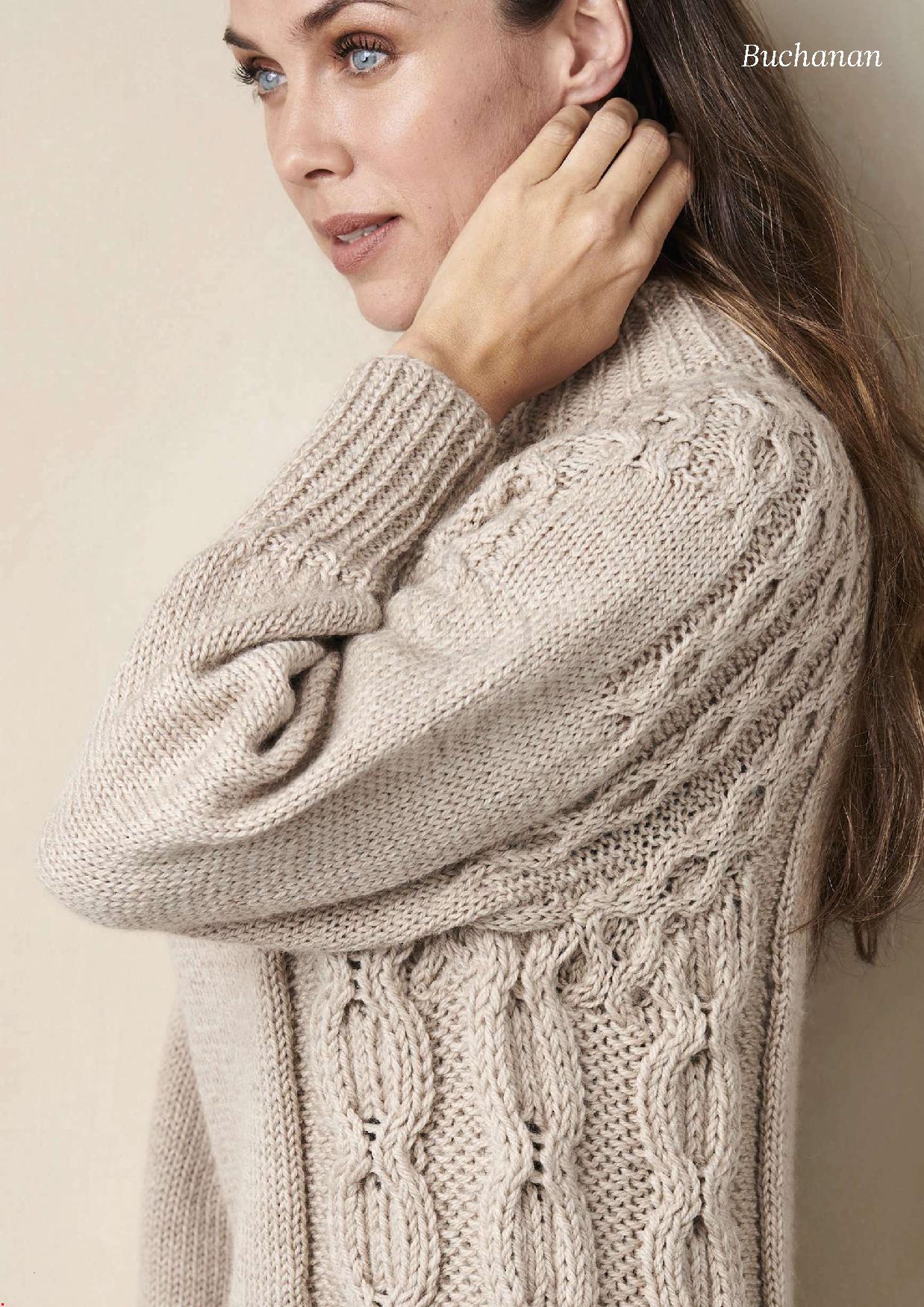 Please enjoy the fashionable women's sweater on three English magazines ...