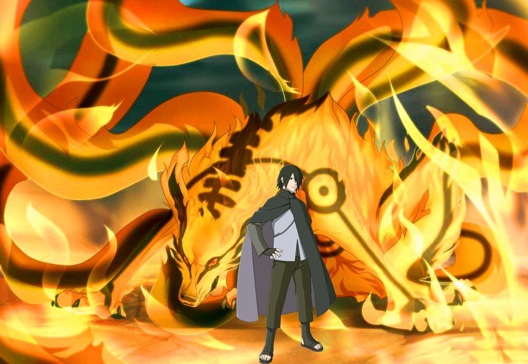 Bo Ren Biography: Sasuke is helped by Nine Tails from another world ...