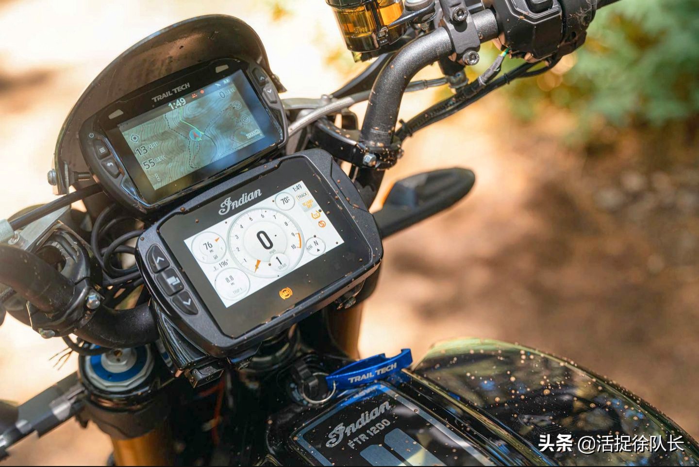 Indian money-burning power, Indian FTR 1200 S adventure customization ...