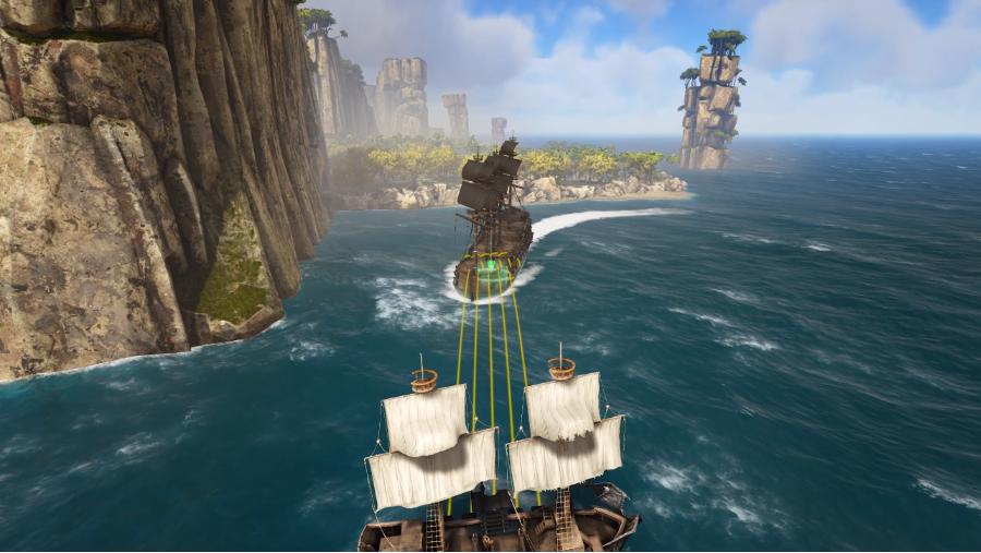 The host of the Steam pirate game "ATLAS" is really tough, and his own ...