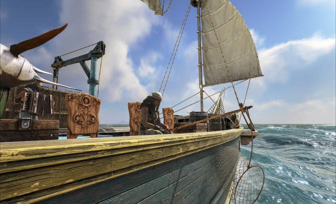 Ships become "Transformers"?The pirate game "ATLAS" modular railing has ...