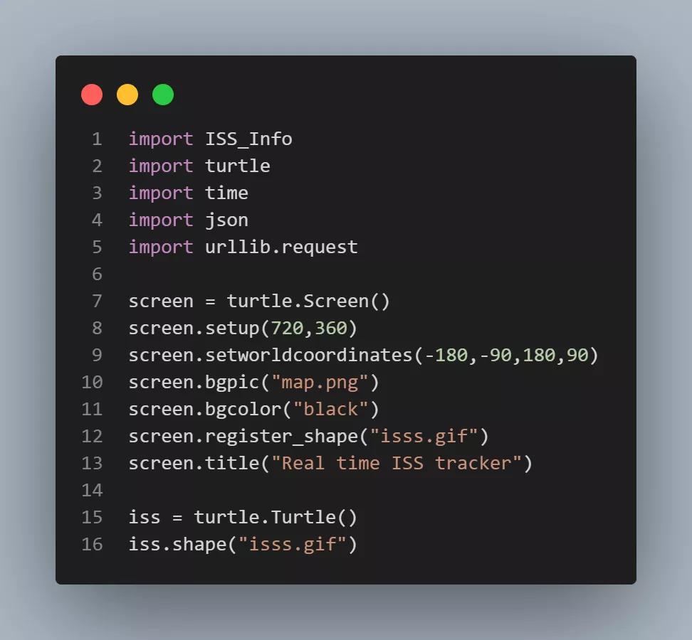 Python 製作國際空間站實時跟蹤器 - 資訊咖