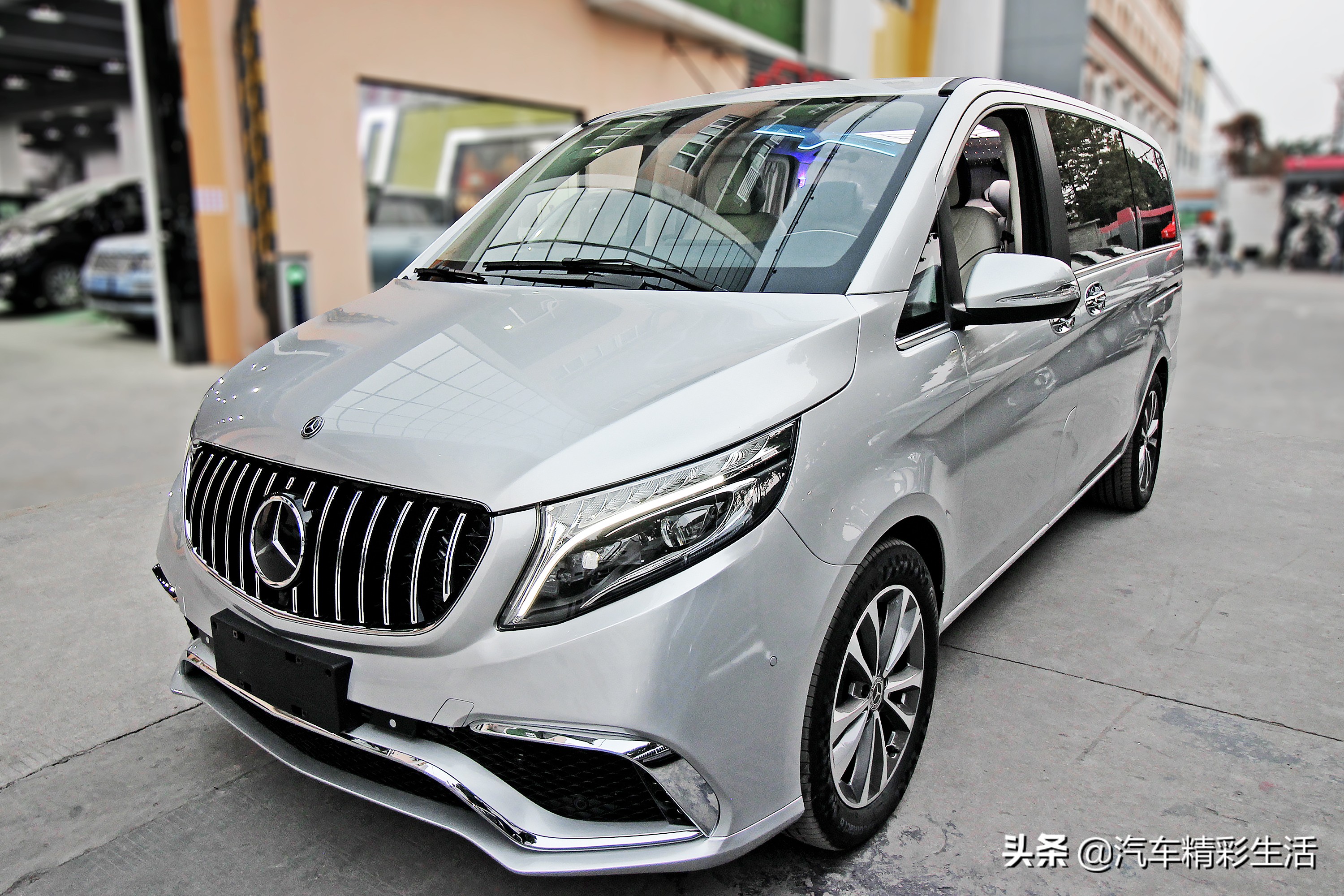 Mercedes-Benz V260 new interior upgrade, modified interior is to show ...