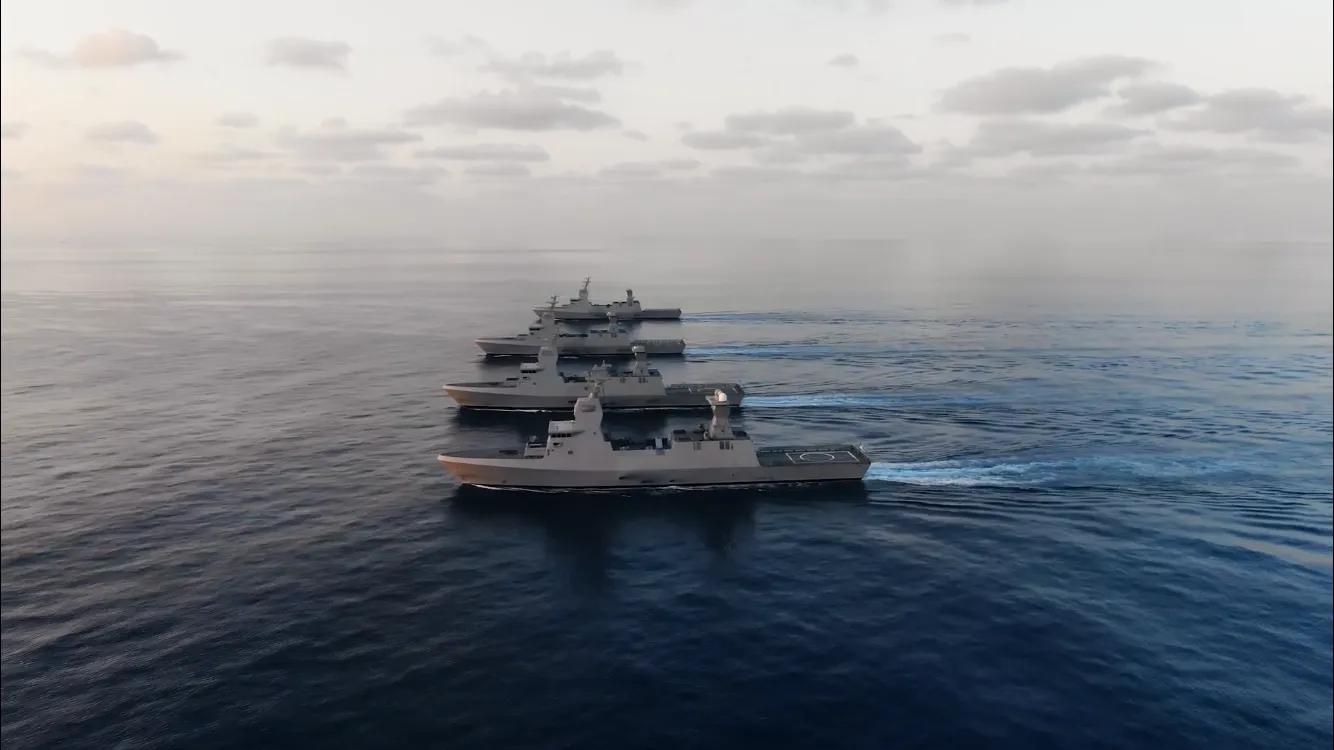 Atlas of "Saar"-6 frigate - iNEWS