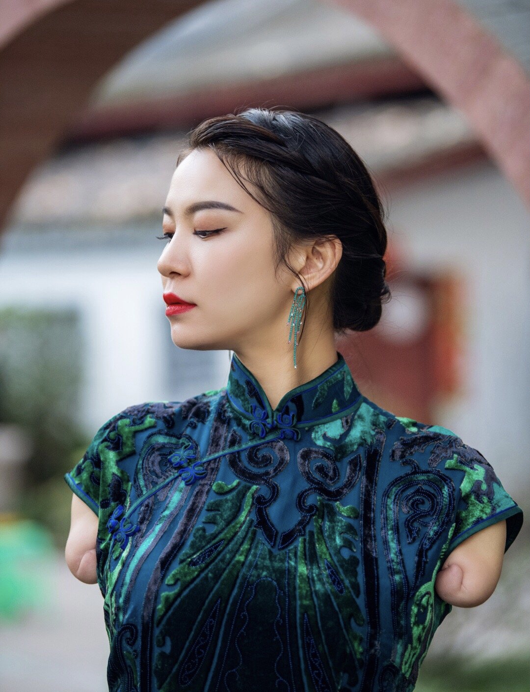 "Broken Arm Girl" Lei Qingyao: If beauty has a rank, then I must be the ...