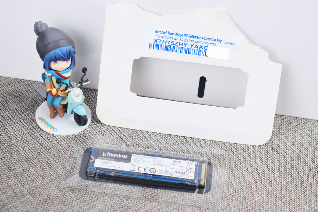 A popular mainstream product, Kingston NV1 500G solid-state hard drive ...