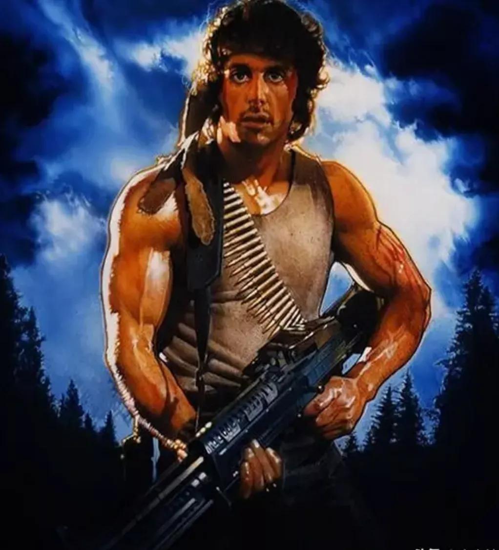 Finally, 33 years later, I have the same figure as Rambo, and it's so ...