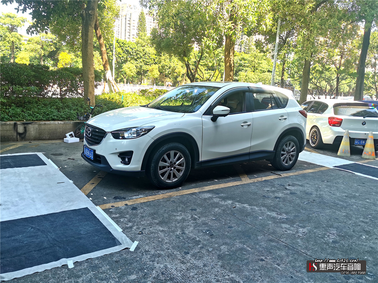Mazda CX5 upgrades 360 panoramic camera monitoring system - iNEWS