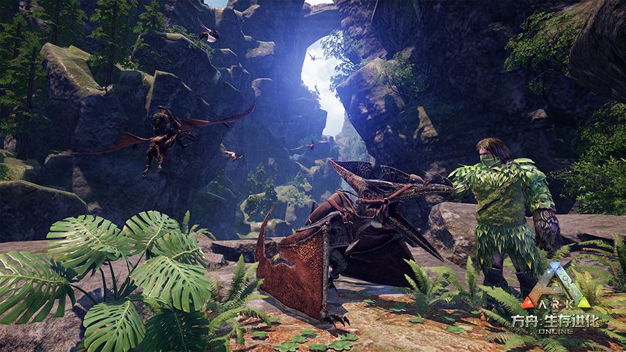 "Ark: Survival Evolved" mobile game eagle has super ability, can reward ...