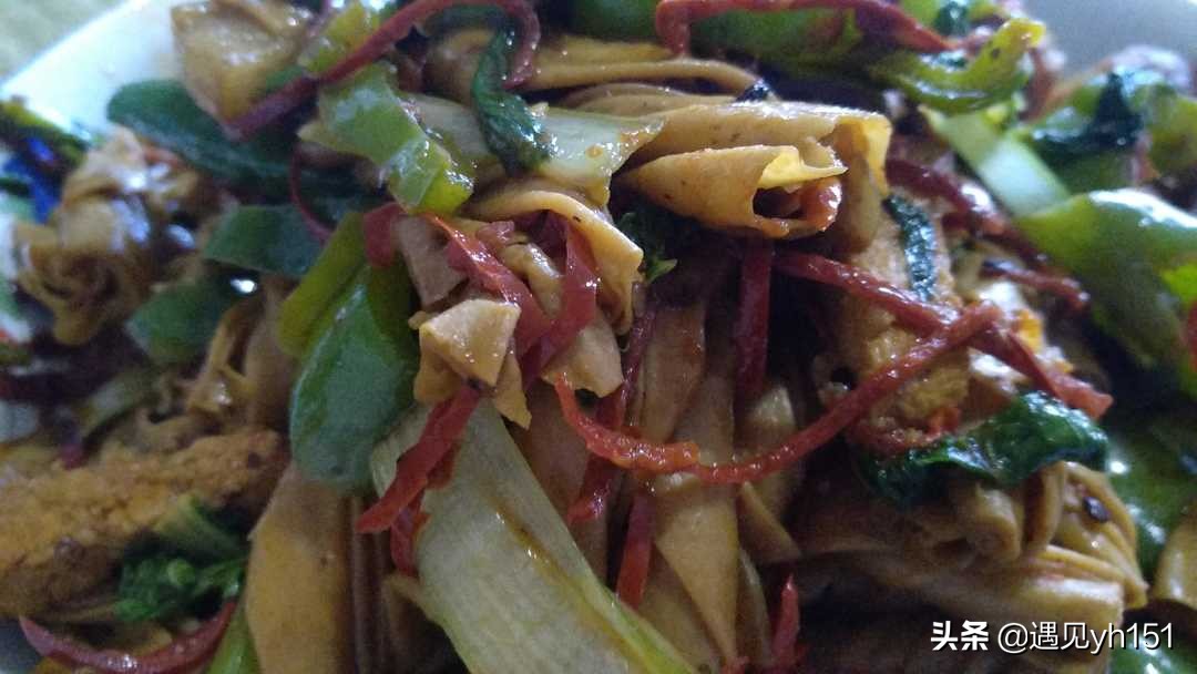 The bean tendon tastes refreshing, delicious and chewy, whether it is ...