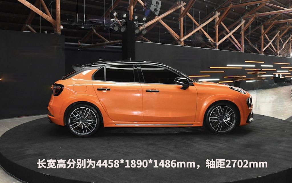 The new Lynk & Co 02 Hatchback, the appearance design is lower, more ...