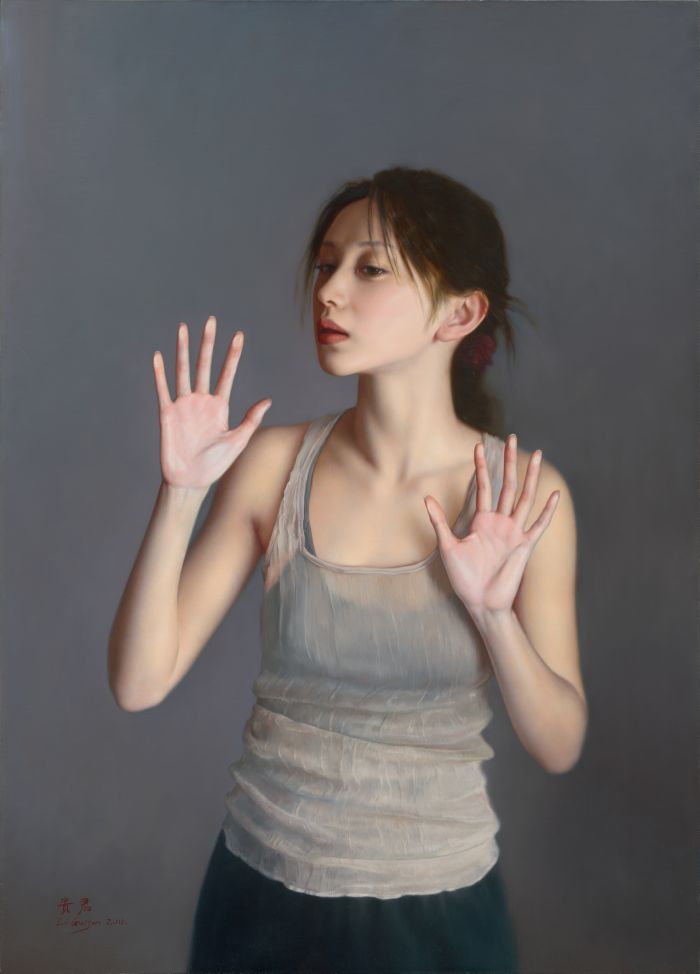 Realistic oil painting representative Li Guijun Character Oil Painting ...