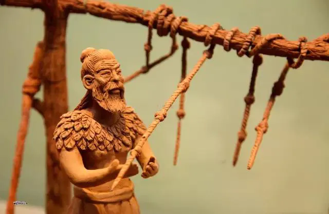 The legend of Cangjie writing characters: after the writing is ...