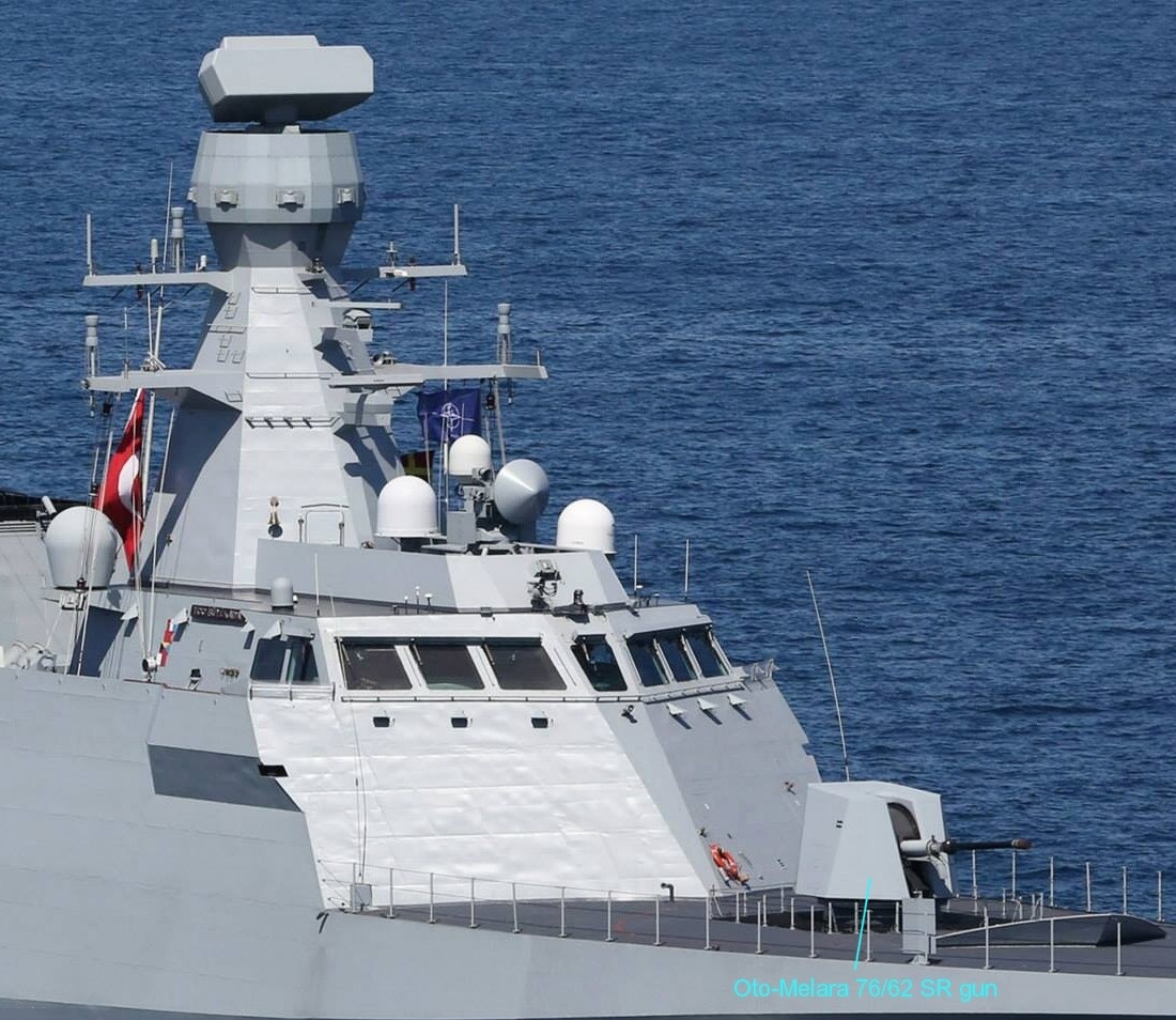Littoral combat ship island-class frigate of the Ottoman Empire with ...
