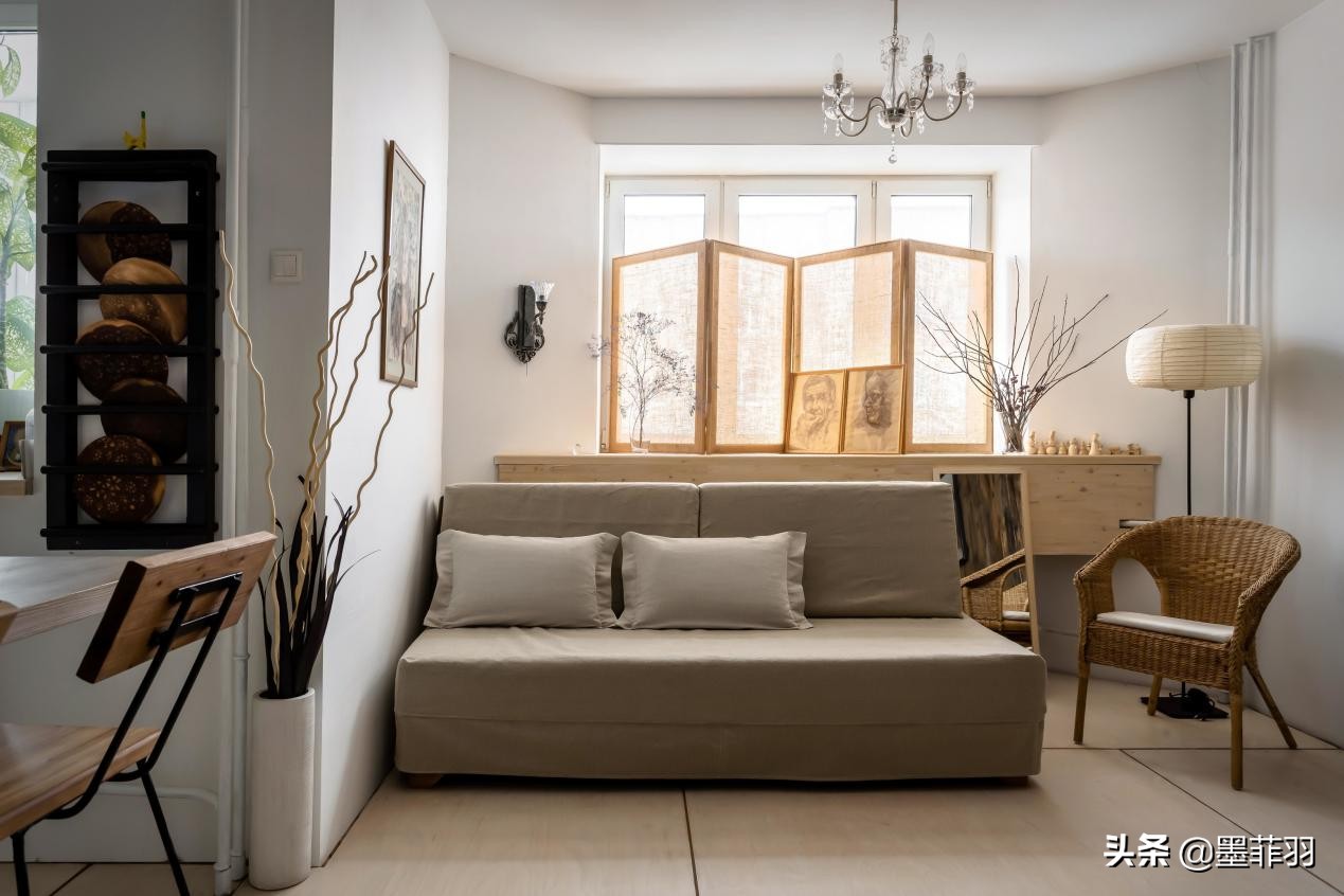 The extraordinary design of 44 square meters small apartment: 4.4 ...