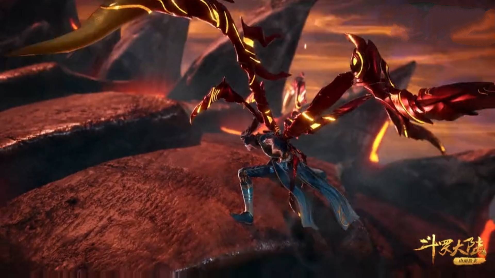 Douluo: Poseidon, the sea god, comes on stage, holding a trident ...