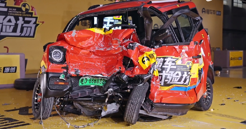 Wuling Hongguang MINI EV crash test results: safety is proportional to ...