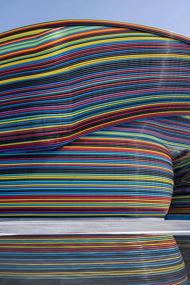 Colorful thread winding, Russia Pavilion at Expo 2020 Dubai - iNEWS