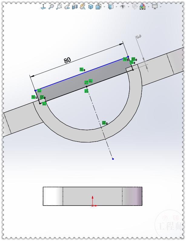 SolidWorks建模練習題：CaTICs 3D-OK04 - 資訊咖