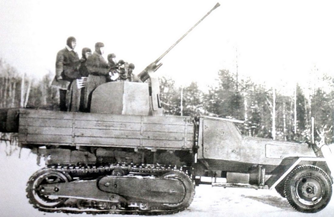 Soviet wheeled armored vehicles and half-track military vehicles of ...