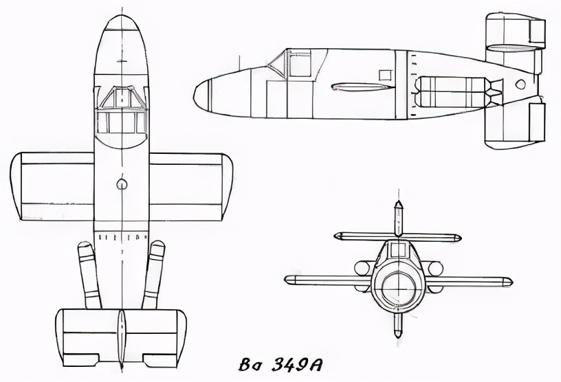 "Information" WWII Weapon Introduction Air Force Germany-Bachem-Ba349 ...