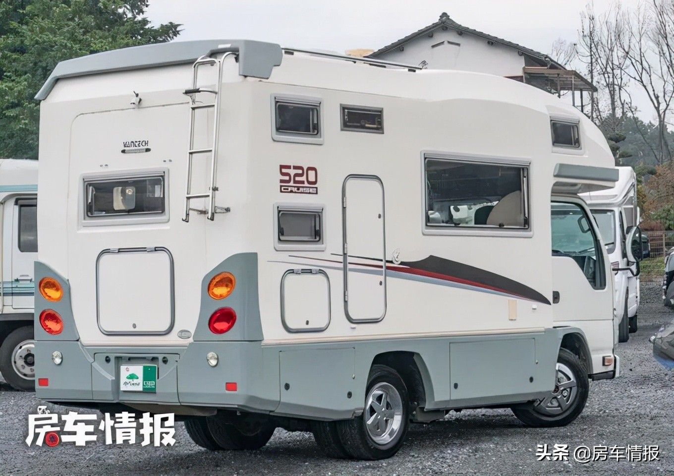 Isuzu flat-top motorhome, 3.0T diesel engine power is strong enough, 4 ...