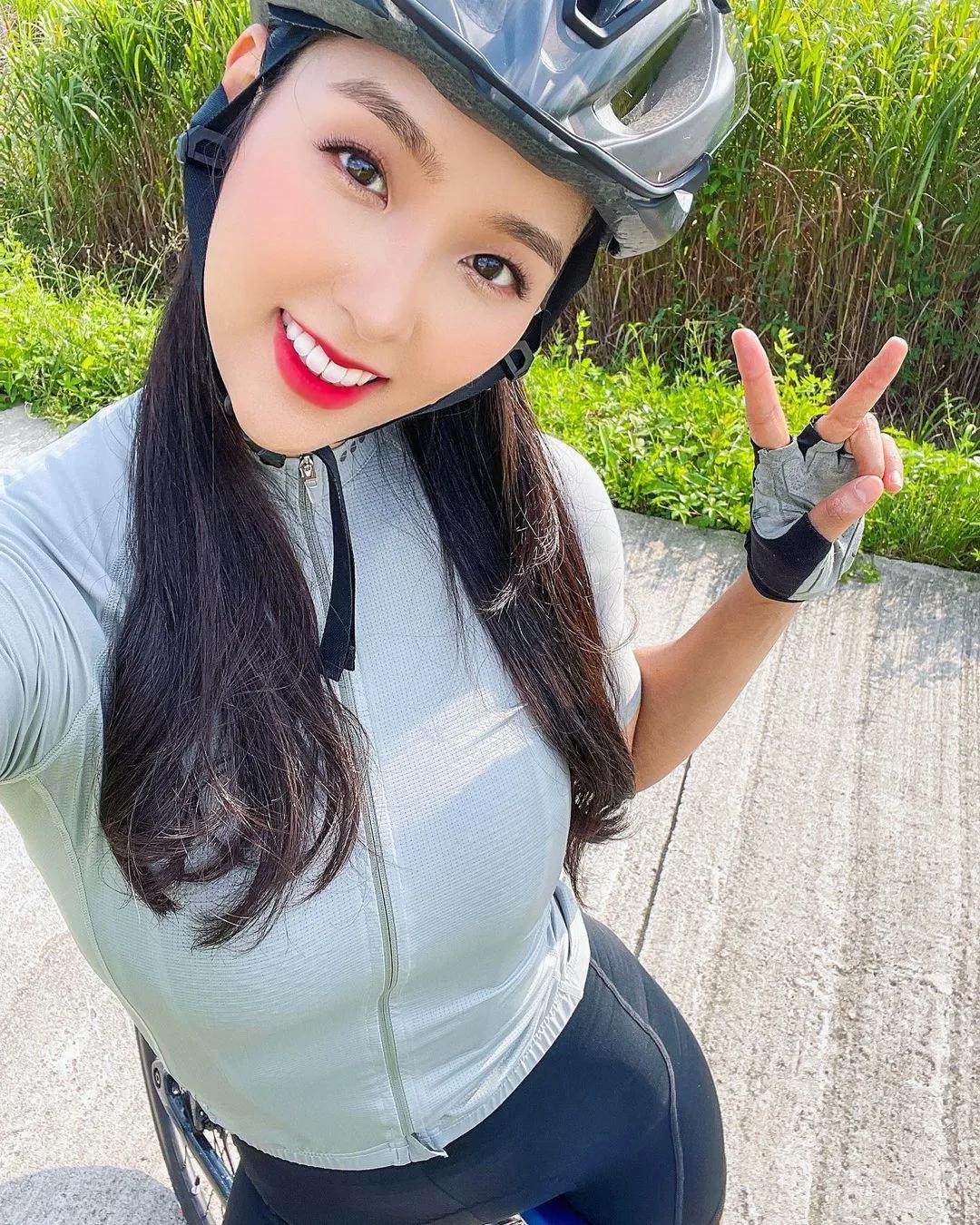 The most temperamental cyclist, beautiful Jenny Min Rho from Korea - iNEWS