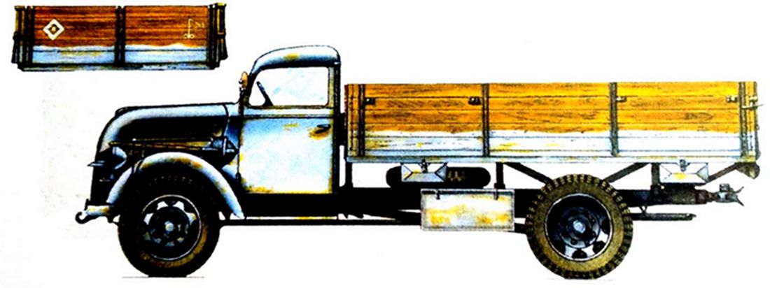 Ford, a German military truck of World War II - iNEWS