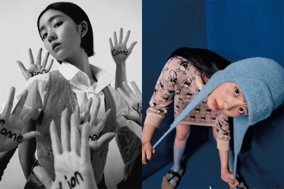 Li Yan's domineering and yellowish fashion, Tong Dawei's 13-year-old ...