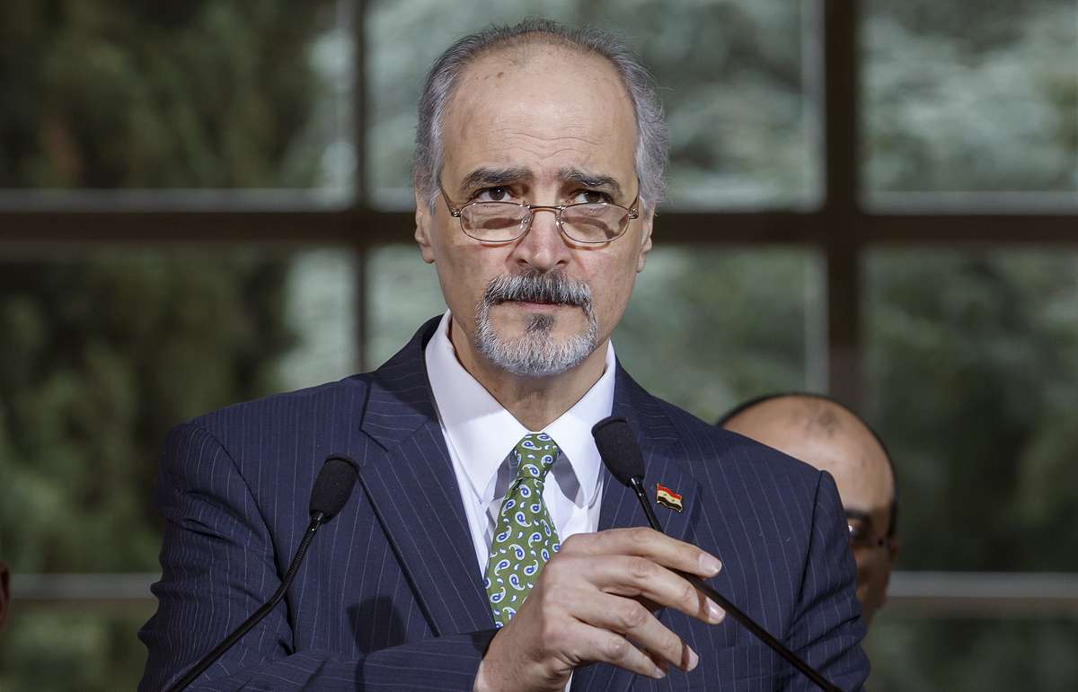 Weak countries have no diplomacy!Bashar Jafari's lonely back is ...