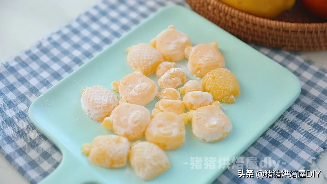 Pure natural, no additives, homemade orange flavor qq candy rich in ...