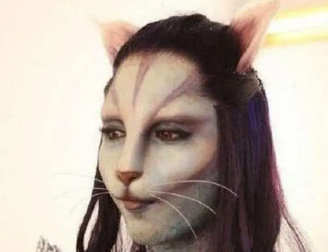 Avatar?If you are the one, the 27-year-old cat face woman was so ...