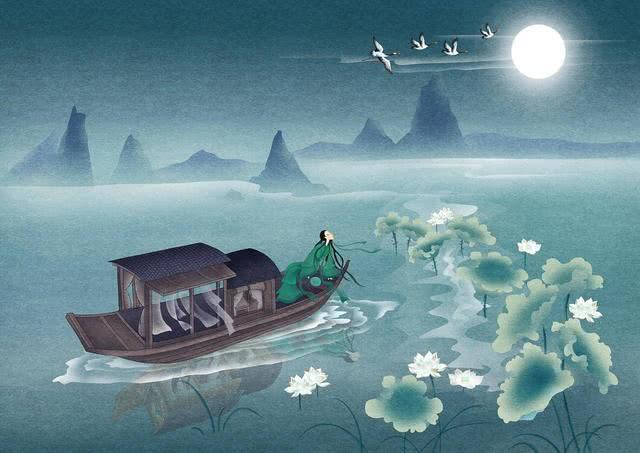 Cool breeze and cold moon, cold life and dew, read these four unpopular ...