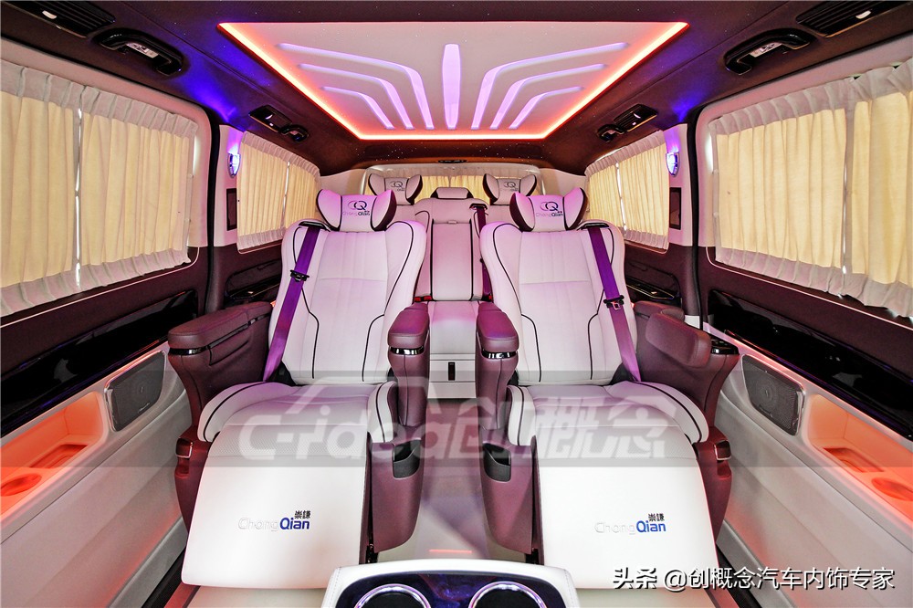Mercedes-Benz Vito interior modification, high-end intelligent ...