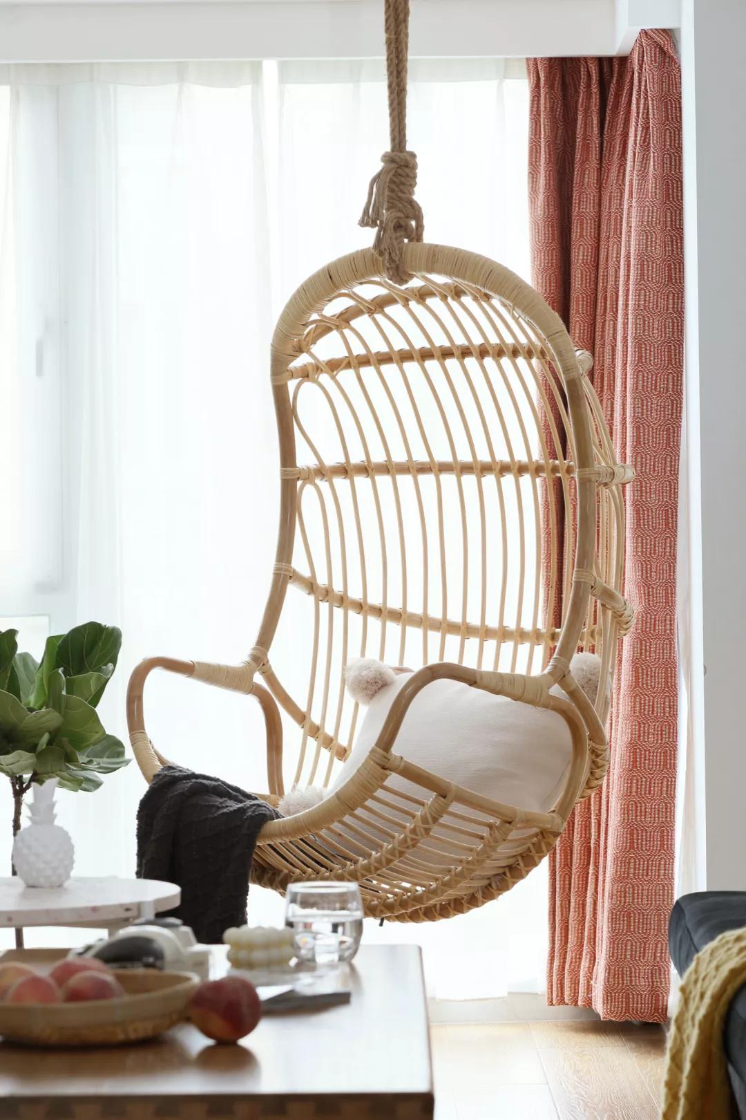 128-square-meter modern Nordic style three-bedroom, dark-toned design ...