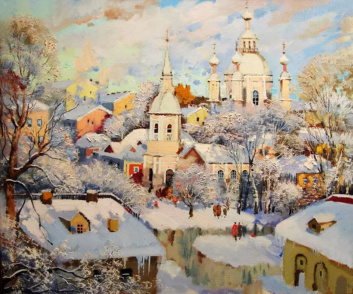 Lieutenant Art: This Ukrainian painter Anatoni's landscape oil painting ...